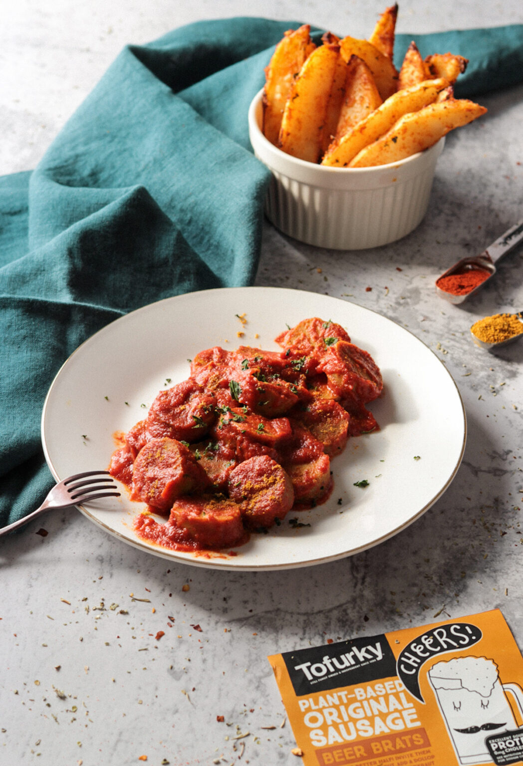The Best Vegan Currywurst — The Simple Sprinkle
