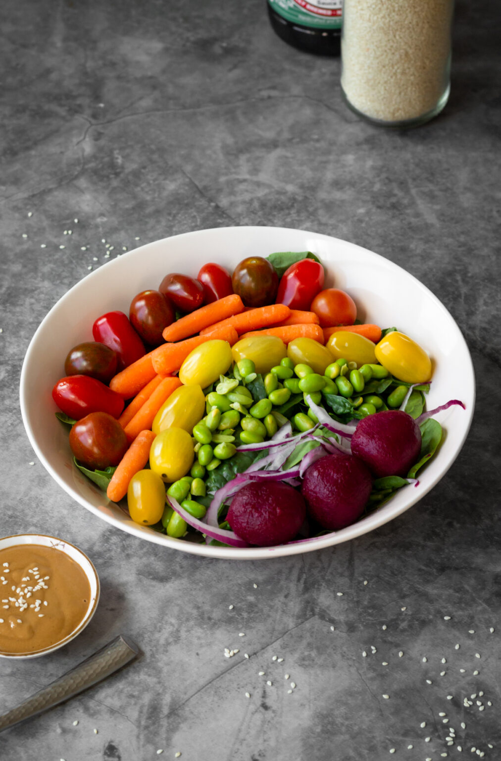 Rainbow Buddha Bowl Recipe — The Simple Sprinkle