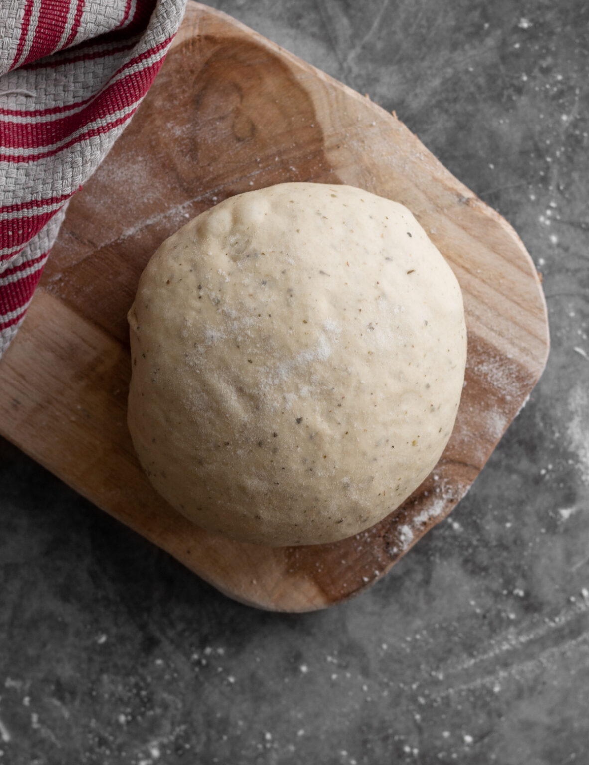 Vegan Pizza Dough (with Italian Herbs) – The Simple Sprinkle