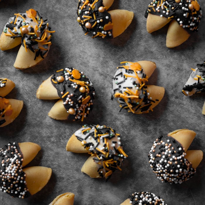 Halloween Fortune Cookies — The Simple Sprinkle