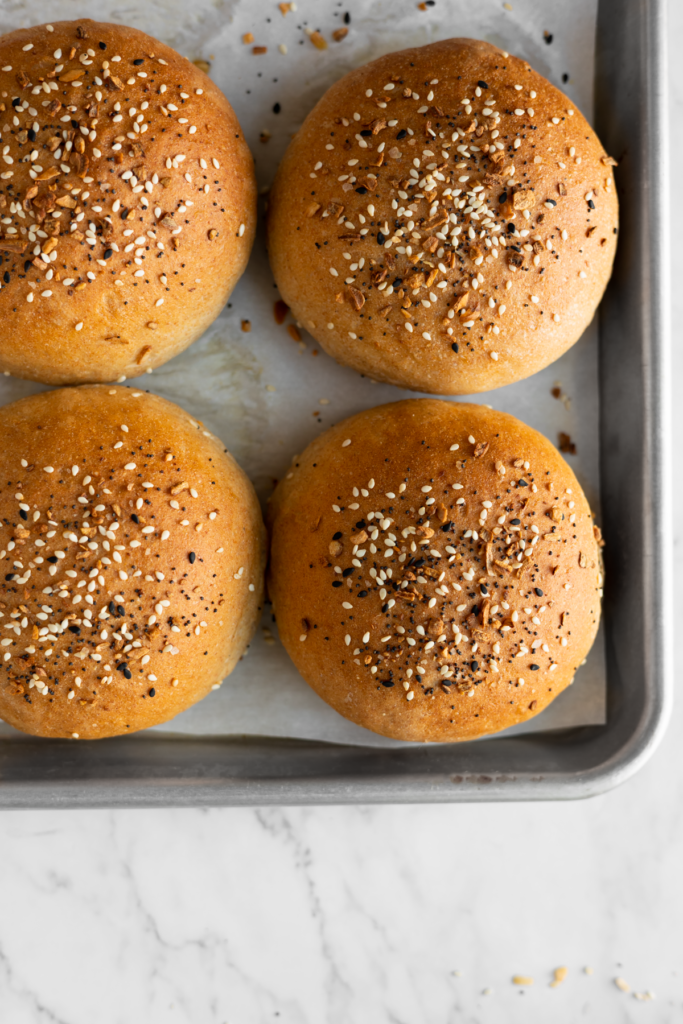 Whole Wheat Burger Buns — The Simple Sprinkle