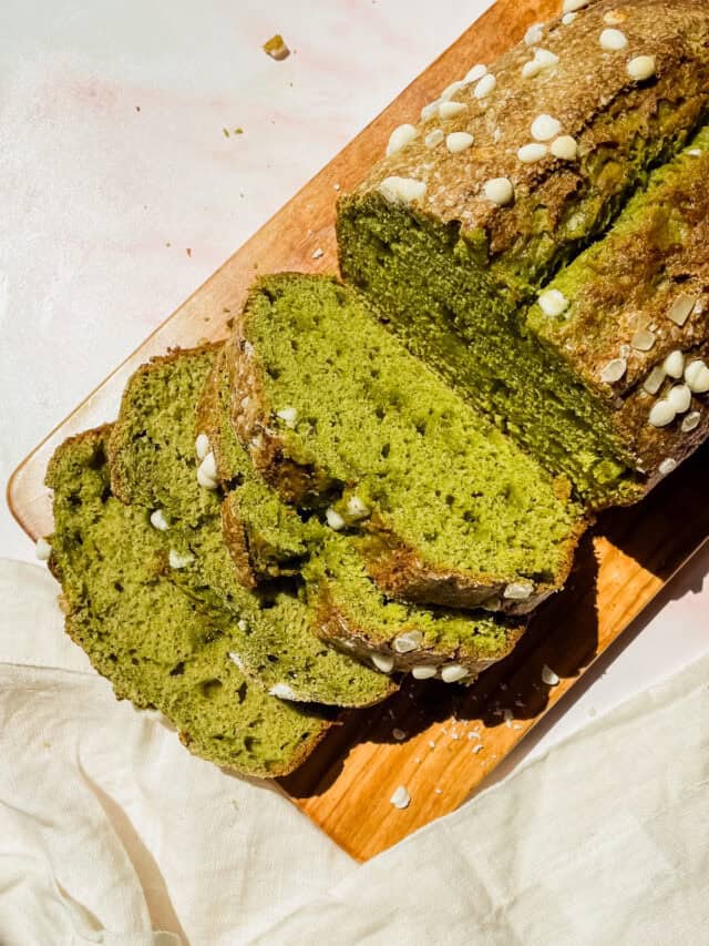Matcha Banana Bread — The Simple Sprinkle